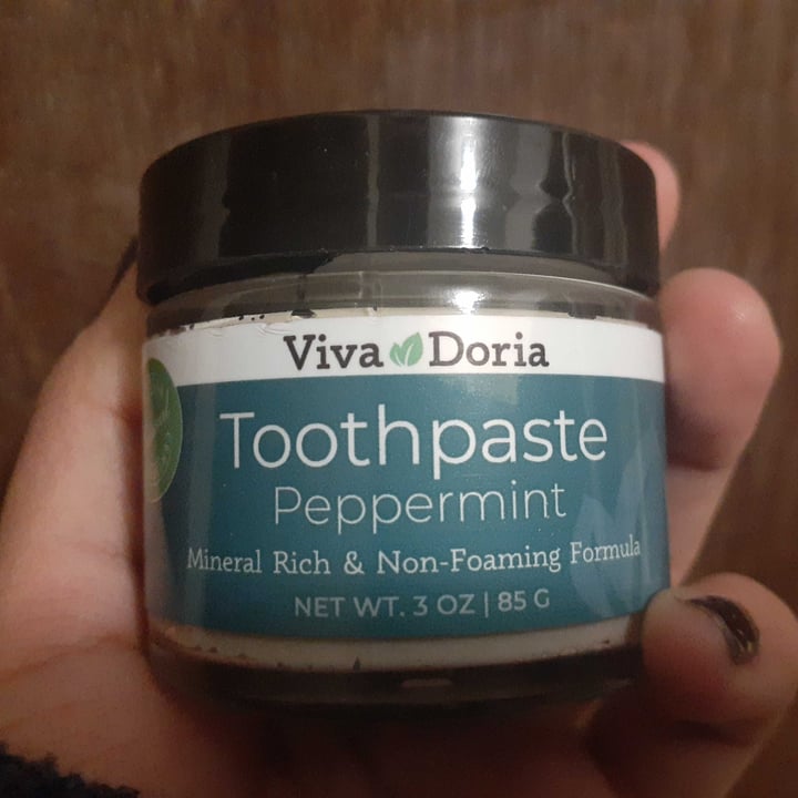 Viva Doria Peppermint Toothpaste Review | abillion