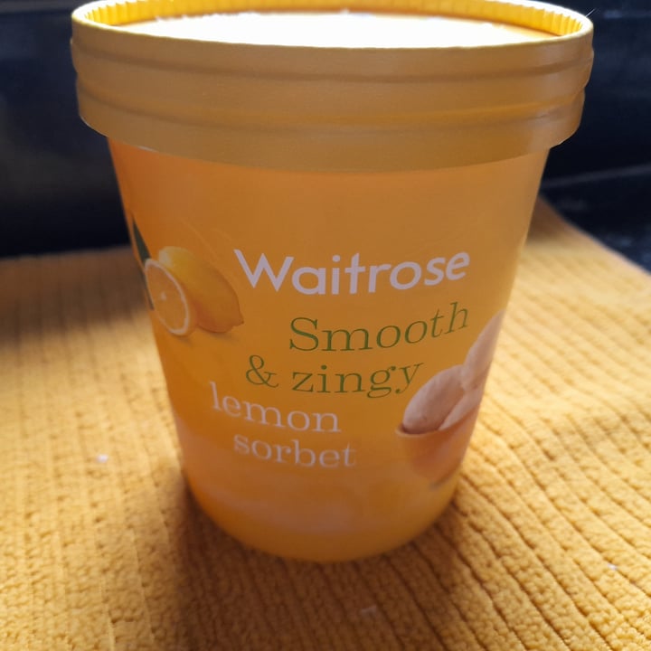 Waitrose Lemon sorbet Review | abillion