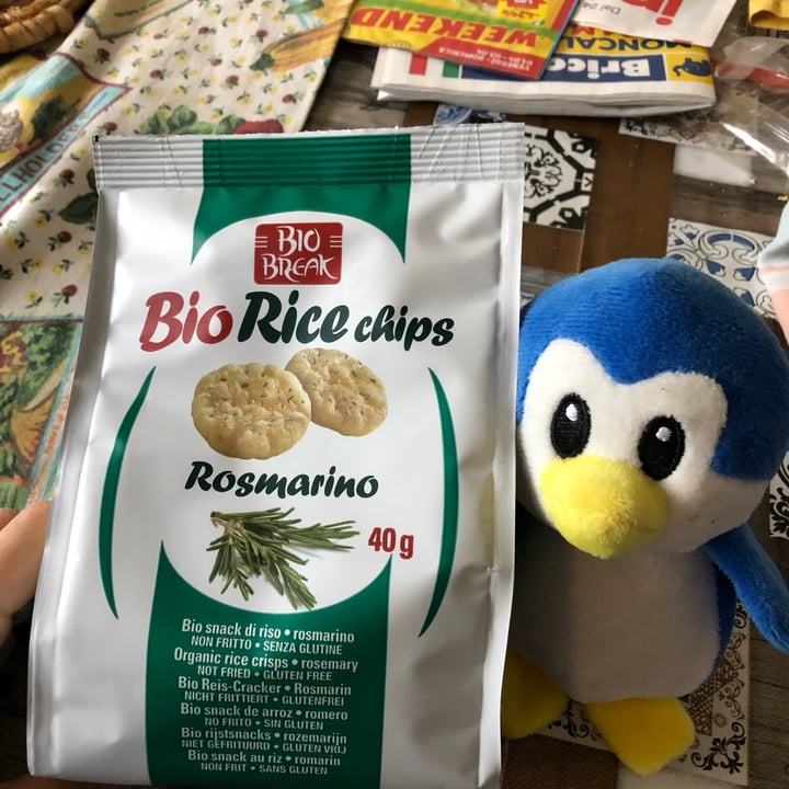 Bio break Bio Rice Chips Al Rosmarino Review | abillion