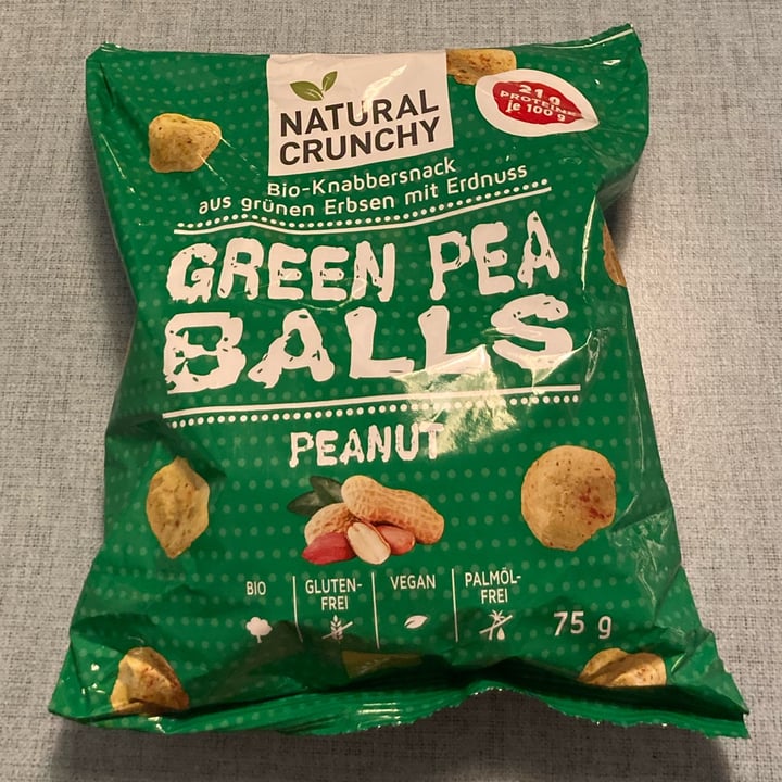 natural crunchy green pea balls peanut Review | abillion