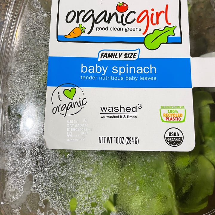 Organic Girl Baby Spinach Review | abillion