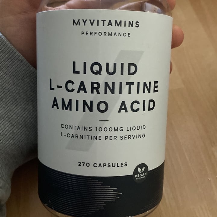 MyProtein L-carnitina Review | abillion