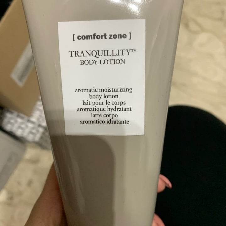 Comfort zone Tranquillity body Lotion Review | abillion