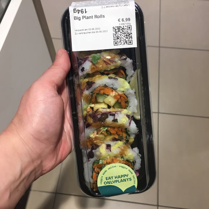 Billa Sushi Big Plant Rolls Review | abillion