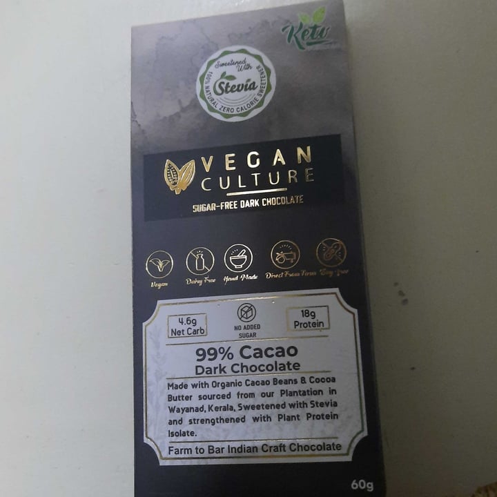 Keto Culture 99% Dark Chocolate Review | abillion