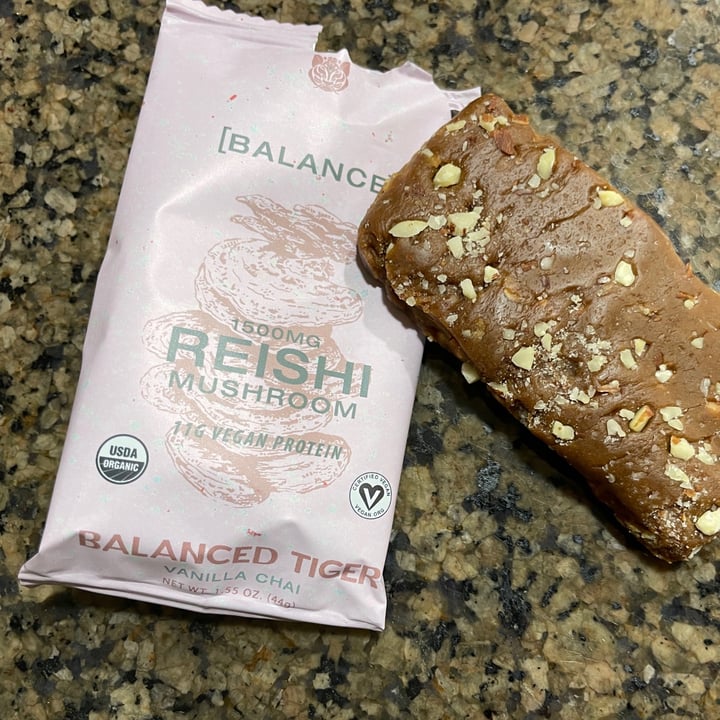 balanced tiger mushroom bars vanilla chai Review | abillion