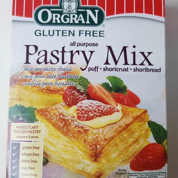 Orgran Gluten free pastry mix Review | abillion