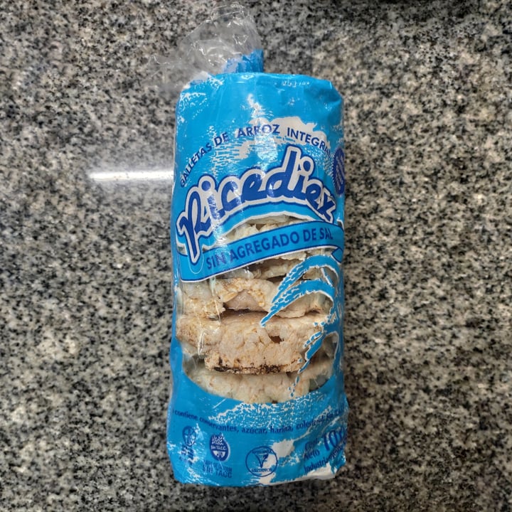 Ricediex Galletas de Arroz Integrales Sin Agregados de Sal Review ...