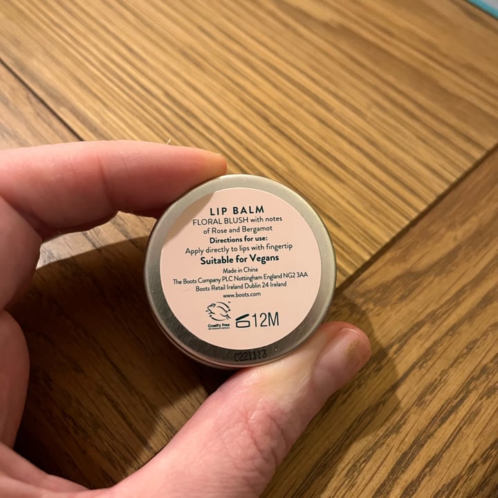 A Little Something Floral Blush Lip Balm Review | abillion