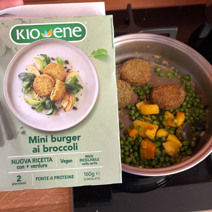 Kioene Mini Burger Ai Broccoli Review | abillion
