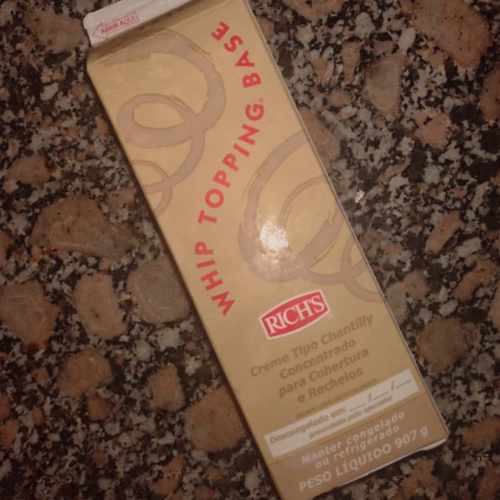 Richs Whip Topping Base Review | abillion