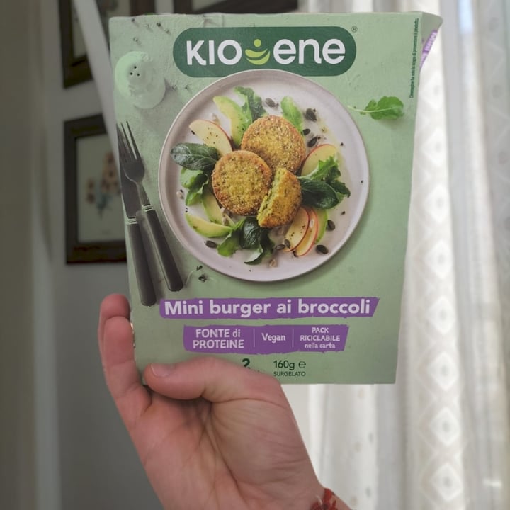Kioene Mini Burger Ai Broccoli Review | abillion