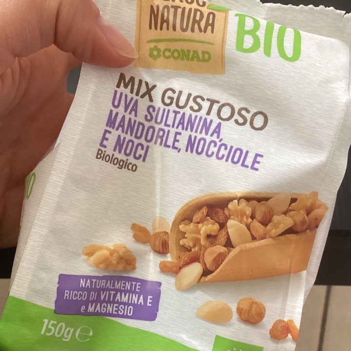 Conad Bio Mix Gustoso Uva Sultanina, Mandorle, Nocciole E Noci Review ...
