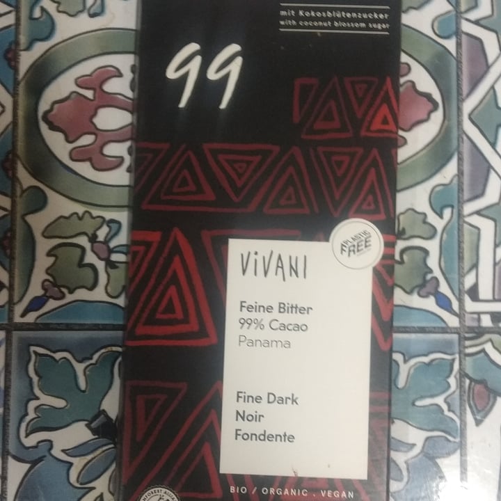 Vivani Fine Dark 99% Cocoa Chocolate Review | abillion