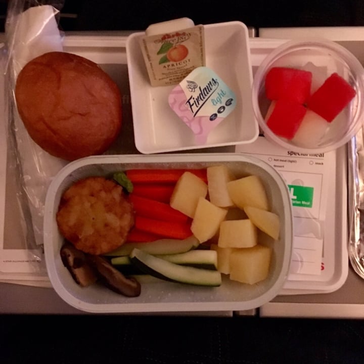 Swiss Air Swiss Air Vegan Meal Review | abillion