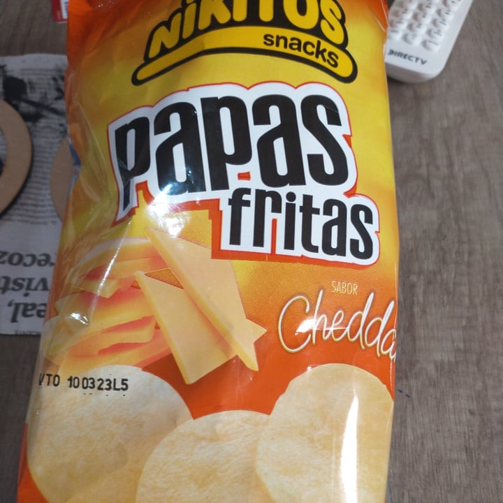 Nikitos Papas Fritas Cheddar Review | abillion