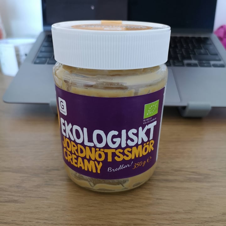 Garant Ekologiskt Jordnötssmör Creamy Review | abillion