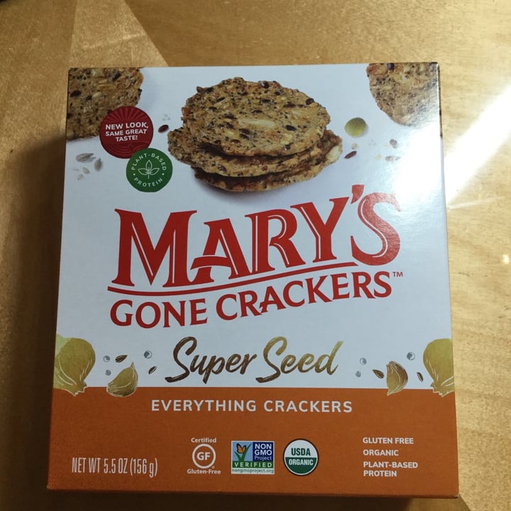 Mary's Gone Crackers Super Seed Everything Crackers Review | abillion