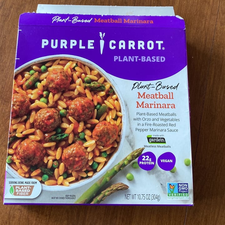 Purple Carrot Plant-Based Meatball Marinara Review | abillion