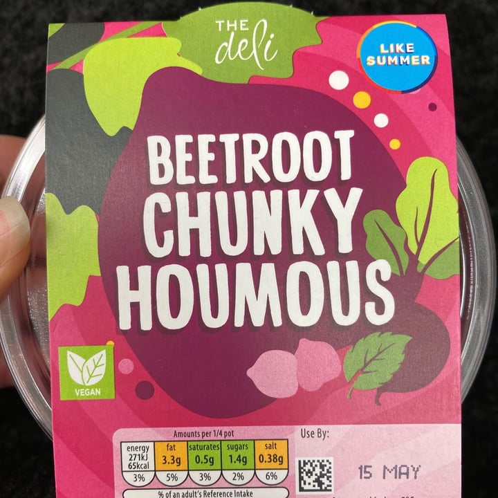 ALDI Beetroot Chunky Houmous Review | abillion