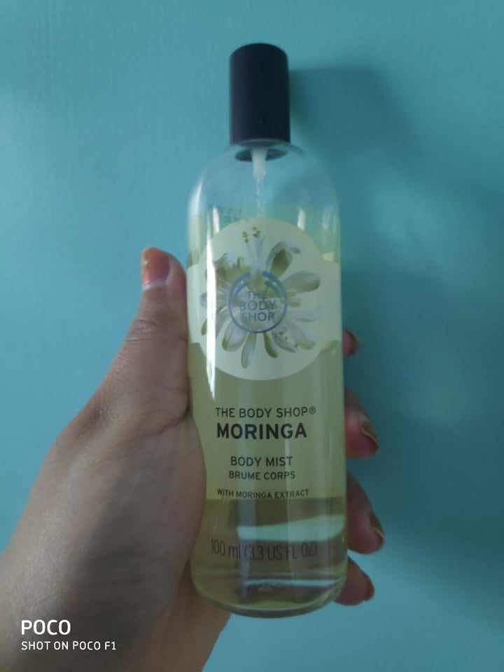 The Body Shop Moringa Body mist Review | abillion