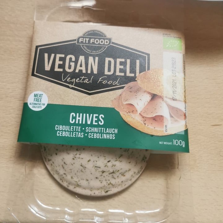 Fit Food Vegan deli Chives Review | abillion