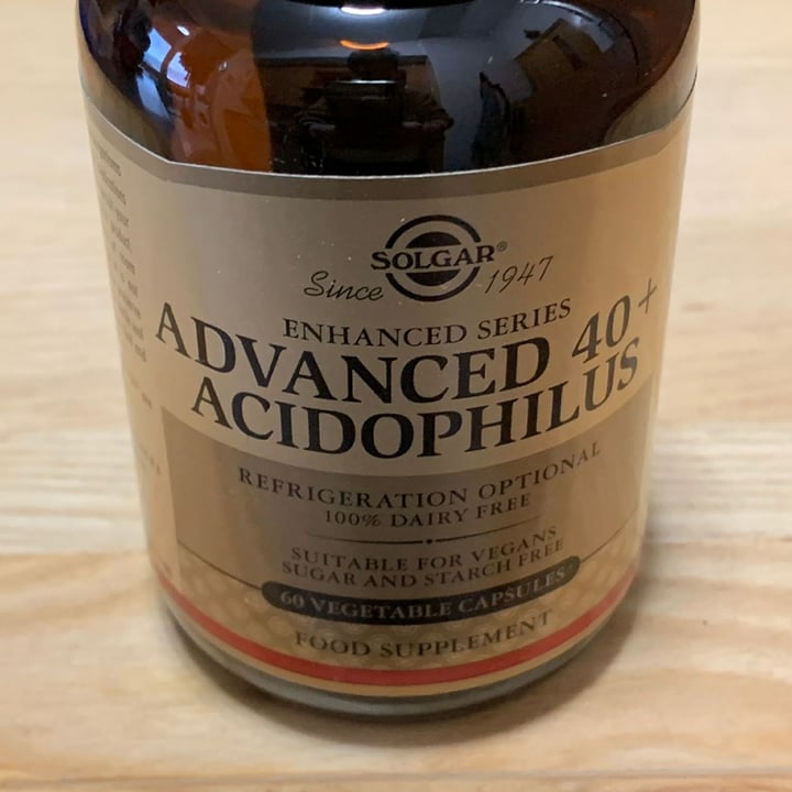 Solgar Advanced acidophilus plus (probiótico) Review | abillion