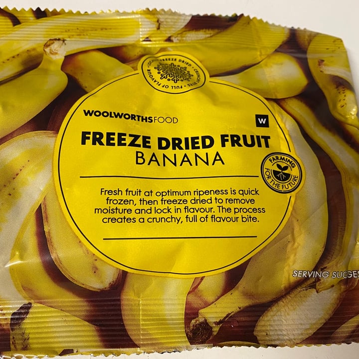 Woolworths Food Freeze Dried Fruit Banana Review | abillion