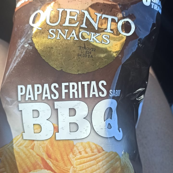 Quento Snacks Papas Fritas Sabor BBQ Review | abillion