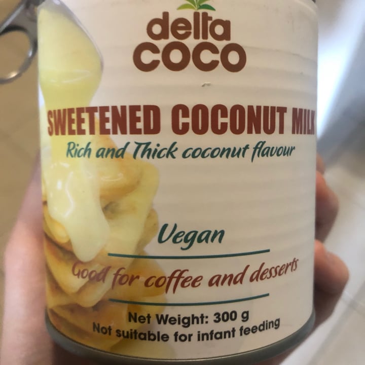 Delta Coco Sweetened coconut milk Review | abillion