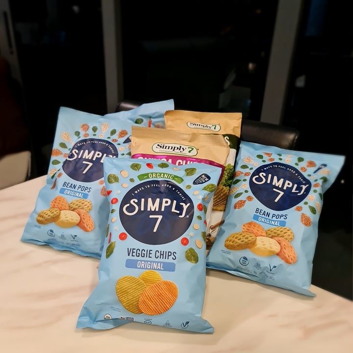 Simply 7 Snacks Veggie chips original Review | abillion