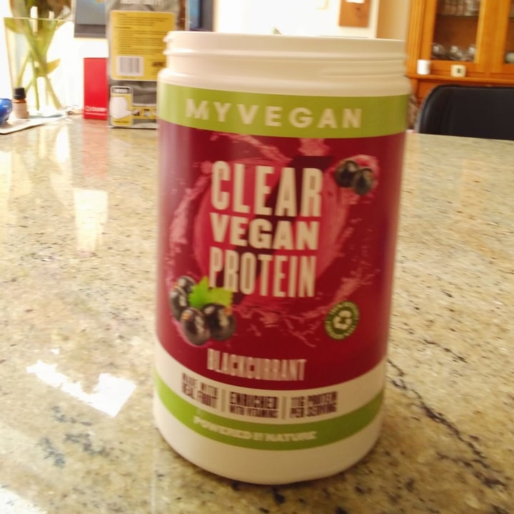 MyProtein Clear Vegan Protein Blackcurrant Review | abillion