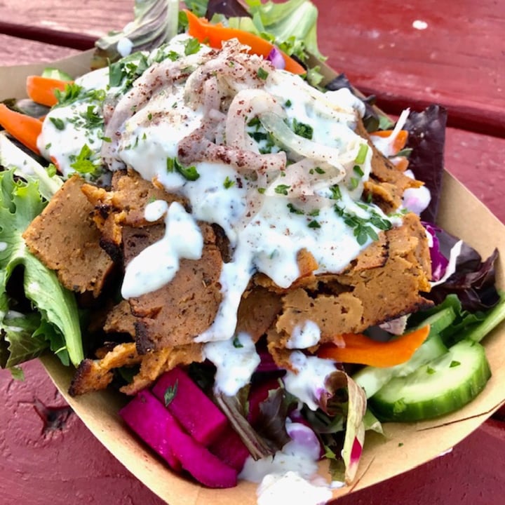 Falafel House North Portland, Portland, United States Seitan Gyro Salad ...