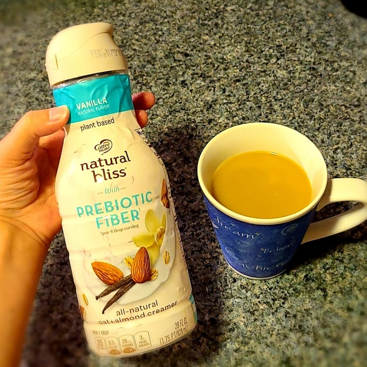 Coffeemate Natural Bliss Prebiotic Fiber Vanilla Plant Based Creamer ...