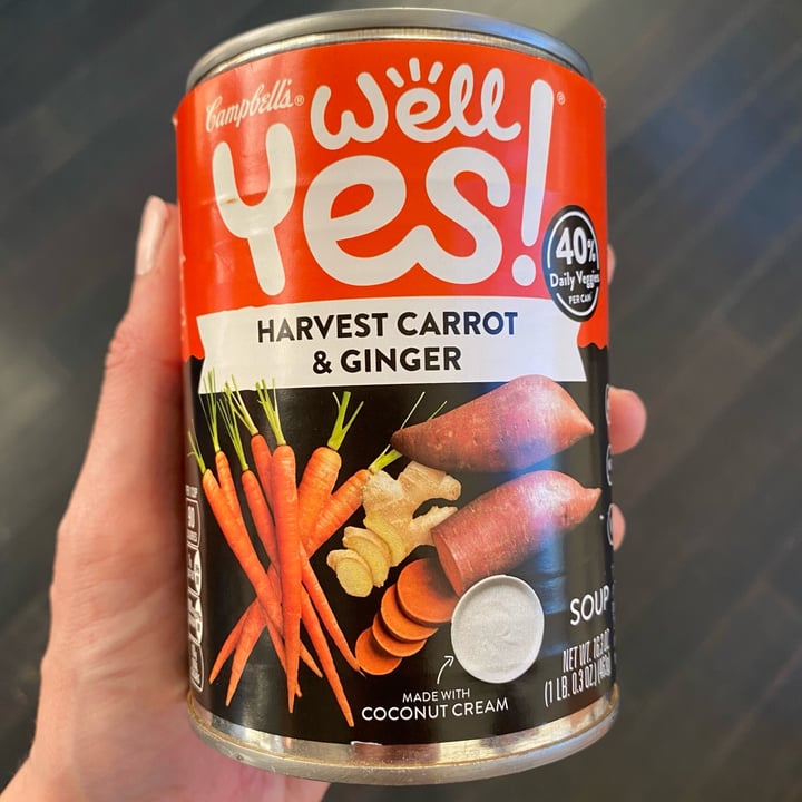 Campbell's Well Yes! Harvest Carrot and Ginger sipping soup Review ...