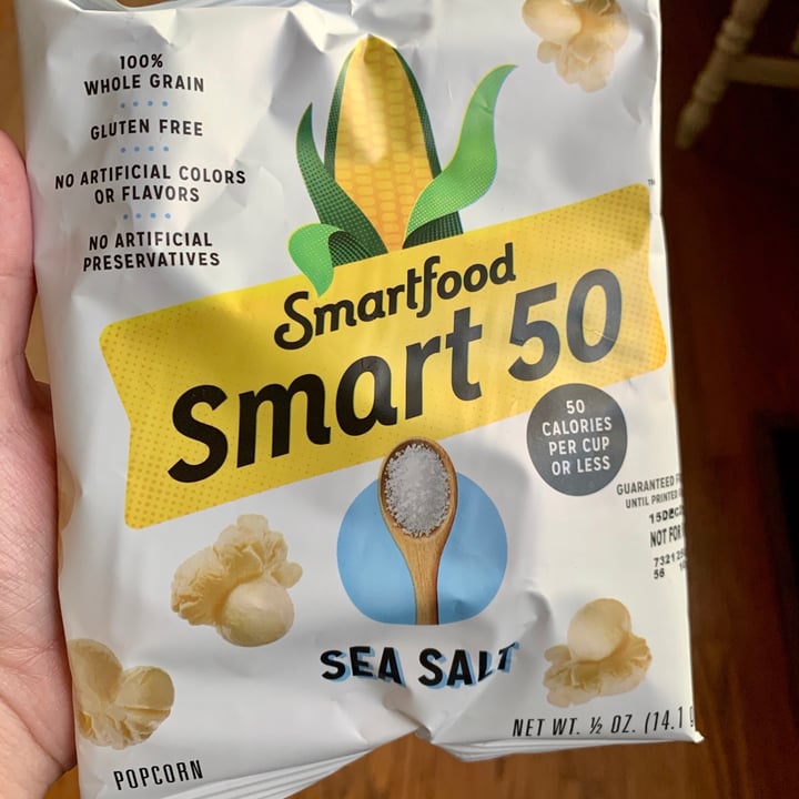 Smartfood Smart 50 Popcorn with Sea Salt Review | abillion