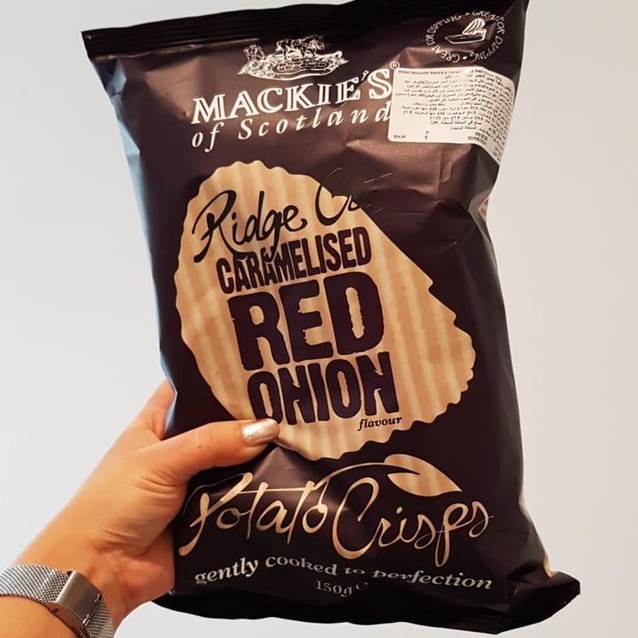 Mackie's of Scotland Red onion crisps Review | abillion