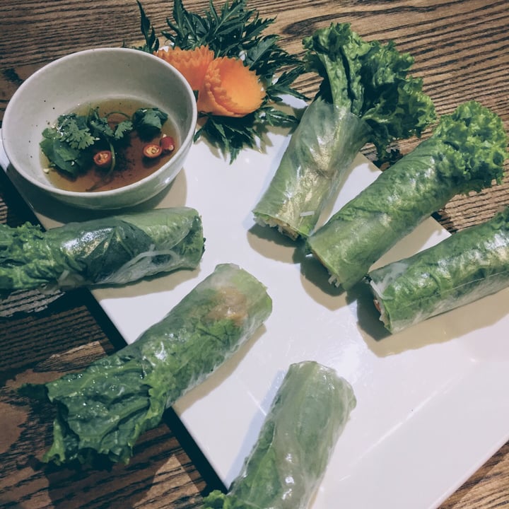 Minh Chay Vegan Restaurant Vietnam Nem Cuốn (Vegan Summer Rolls) Review ...