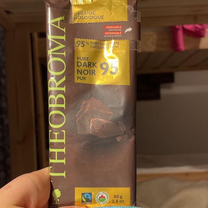 Theobroma Chocolat 95% Dark Chocolate Review | abillion
