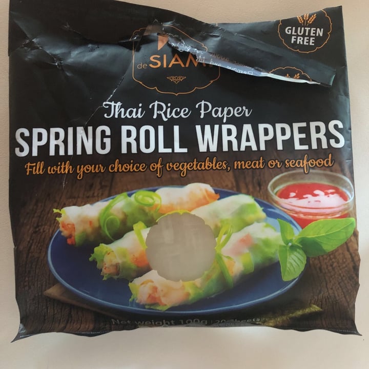 de Siam Thai Rice Papers Spring Roll wrappers Review | abillion