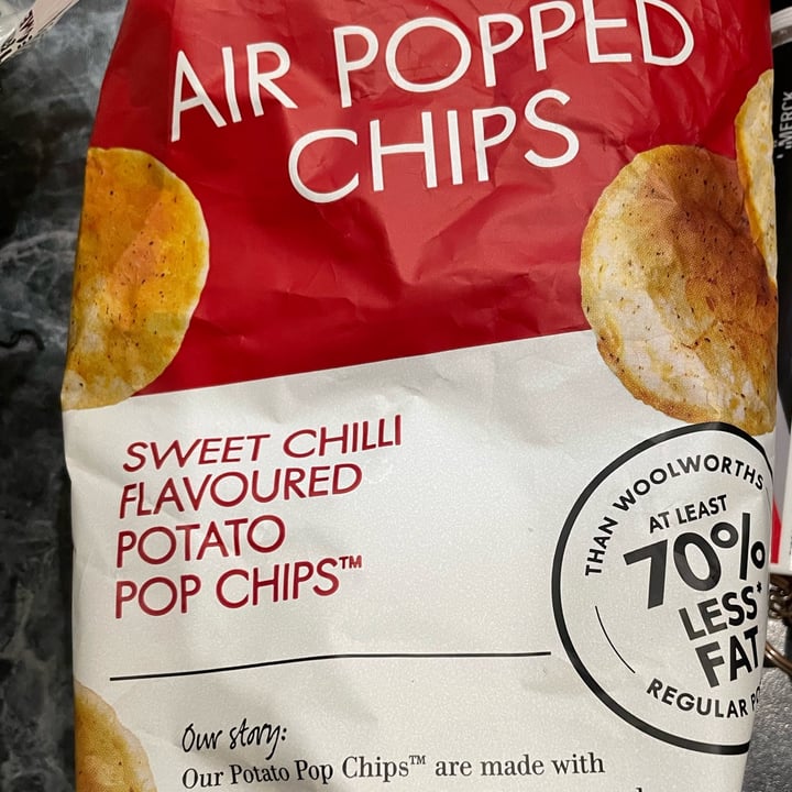 Woolworths Food BBQ Air popped chips Review | abillion