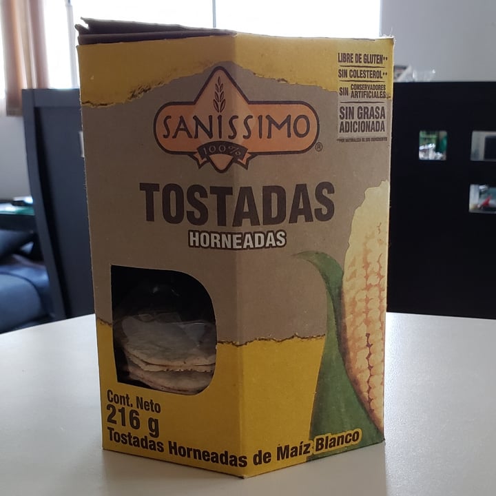 Sanissimo Tostadas Horneadas De Maiz Blanco Review | abillion