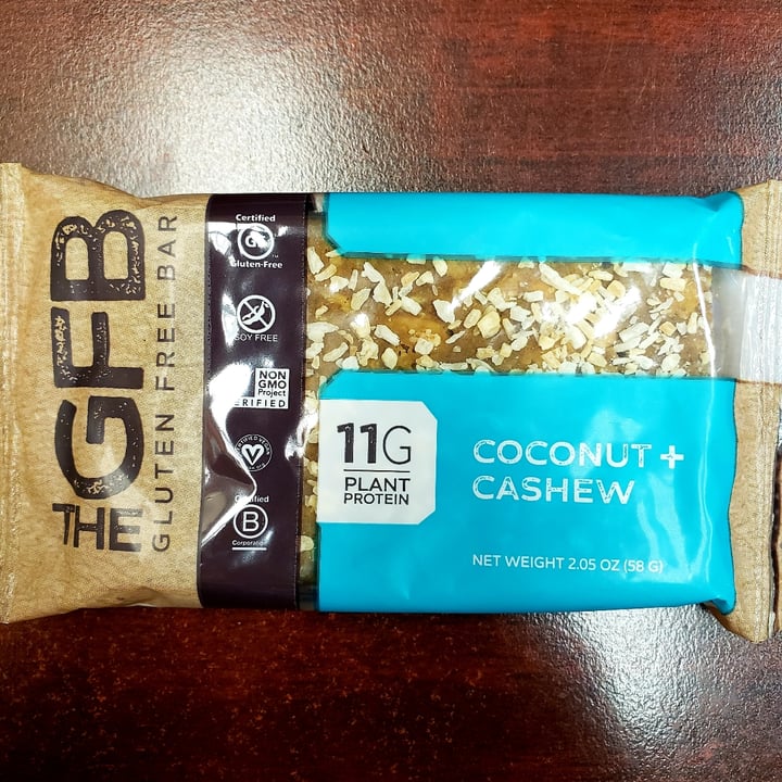 The GFB Coconut Cashew GF Bar Review | abillion