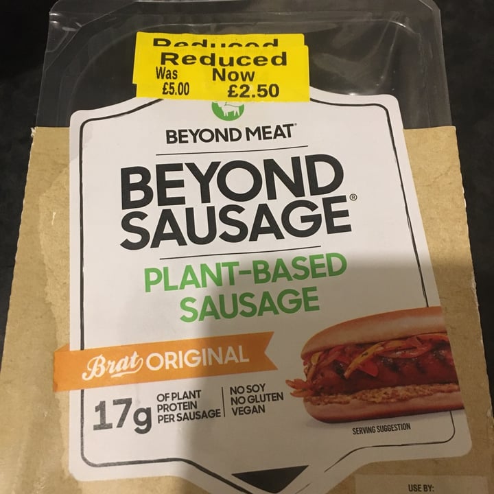 Beyond Meat Beyond Sausage Brat Original Review | abillion