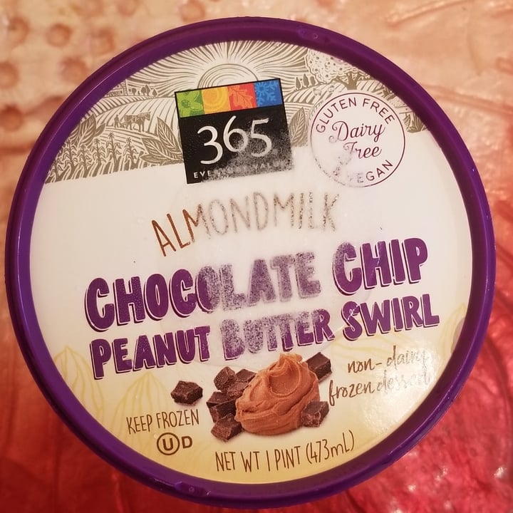 365 Whole Foods Market Almondmilk Chocolate Chip Peanut Butter Swirl ...