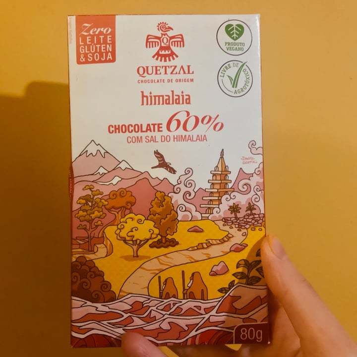 QueTzal Chocolate 60% com sal do himalaia Review | abillion