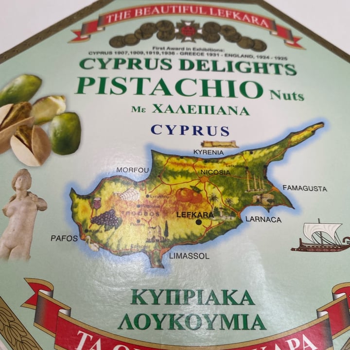 the beautiful Lefkara Cyprus delights pistachio nuts Review | abillion