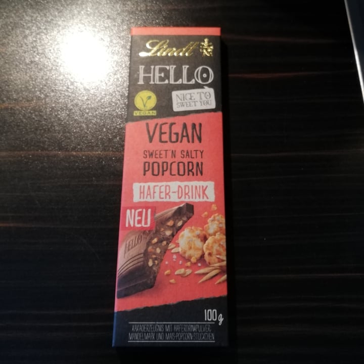 Lindt Hello Sweet and Salty Popcorn Review | abillion