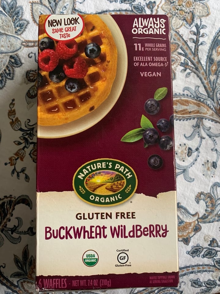 Nature's Path Foods Buckwheat Wildberry Waffles Review | abillion