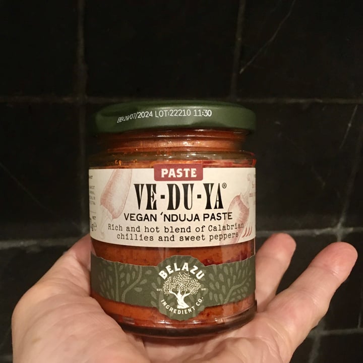 Belazu Ve-Du-Ya vegan Nduja paste Review | abillion